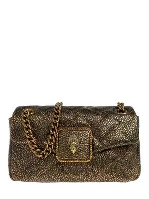 Kurt Geiger Quilted Chain Shoulder Bag - Brown