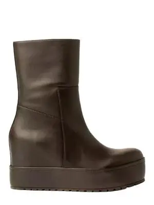 PALOMA BARCELO Platform Boots - Brown