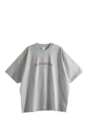 Vetements Raw-hem T-shirt - Grey
