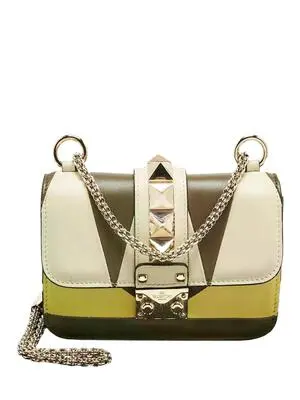 Valentino Garavani Rockstud Colorblock Crossbody Bag - Neutrals