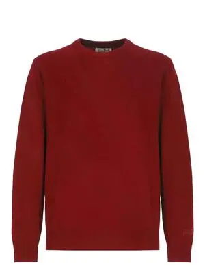 MC2 SAINT BARTH Round-neck Long-sleeve Sweater - Red