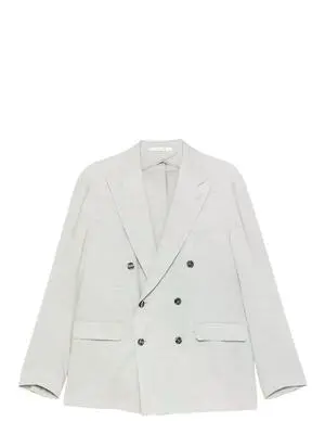 Tagliatore Double-breasted Blazer - Grey