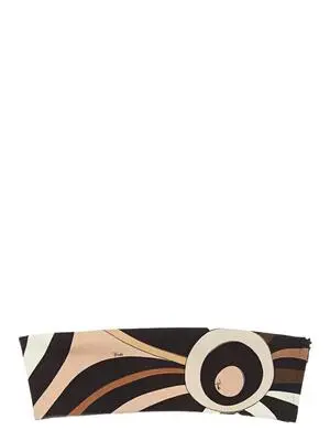 Emilio Pucci Marmo-print Bandeau Top - Black