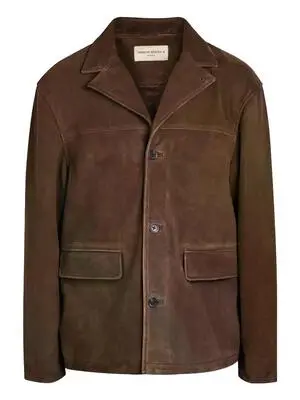 Officine Générale Erickson Pocket Button Jacket - Brown