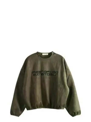 Fear Of God Logo Sweater - Green