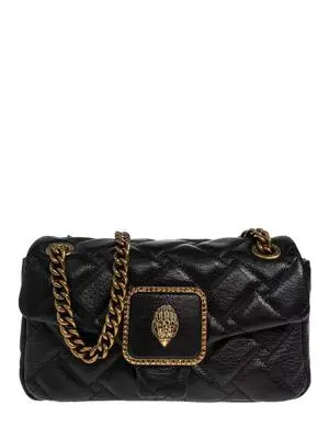 Kurt Geiger Pimlico Quilted Chain Mini Shoulder Bag - Black