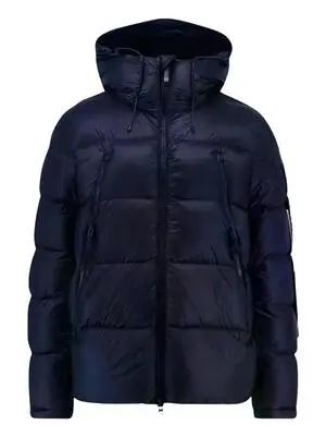 OUTHERE Padded Hooded Jacket - Blue