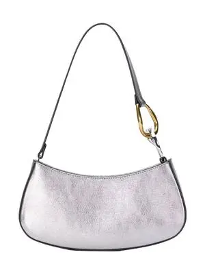Staud Mini Ollie Tote Bag - Silver