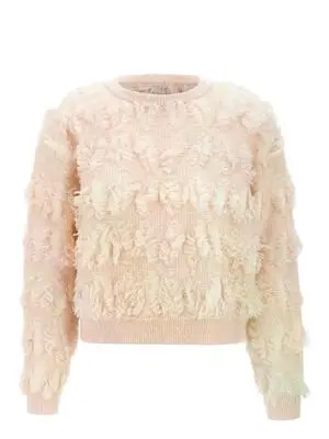 Marella Textured Sweater - Pink