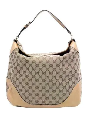 Gucci Gg Canvas Charlotte Tote Bag - Brown