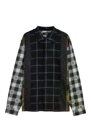 Amiri Check-pattern Shirt - Blue