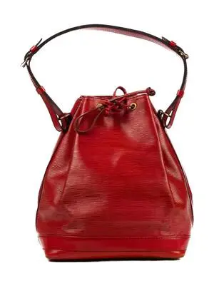LOUIS VUITTON 1990 Noé Bucket Bag - Red