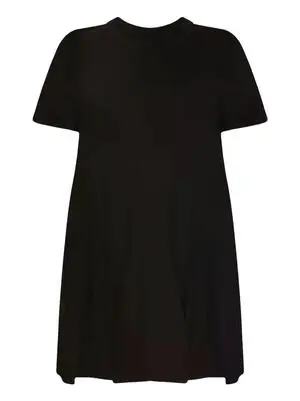 Sacai T-shirt Dress - Black