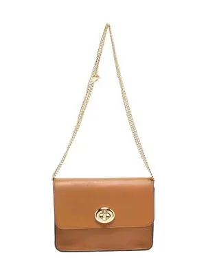 COACH® Bowery Leather Crossbody Bag - Brown