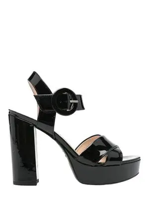 NEROGIARDINI 115mm Patent Leather Sandals