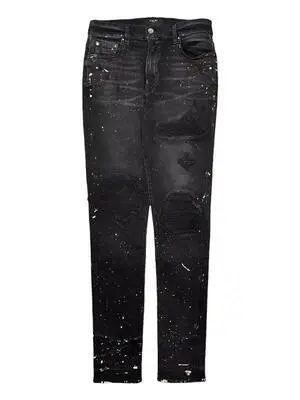 Amiri Mx1 Painted Jeans - Black