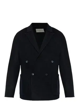 Officine Générale Double-breasted Jacket - Blue
