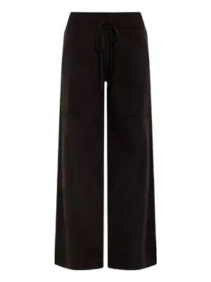 LISA YANG Cashmere Drawstring Pocket Trousers