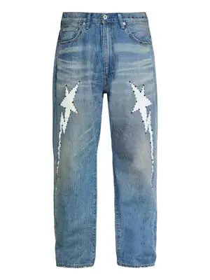 A BATHING APE Star-motif Jeans - Blue