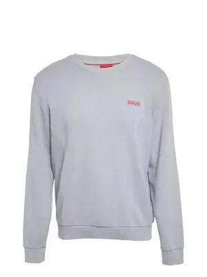 Hugo Boss Cotton Logo Sweatshirt - Grey