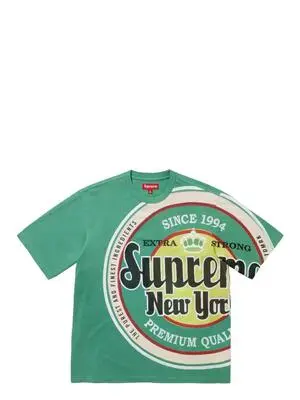 Supreme Lager-print T-shirt - Green
