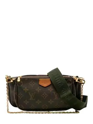 LOUIS VUITTON Monogram Multi Pochette Accessoires Satchel - Brown