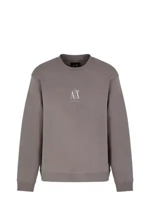 Armani Exchange Logo-detail Sweatshirt - Grey