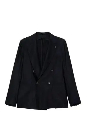 Tagliatore Double-breasted Blazer - Blue