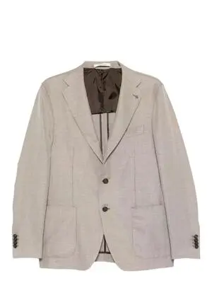 Tagliatore Button-fastening Blazer - Neutrals