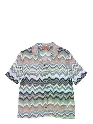 Missoni Zigzag Pattern Shirt - Neutrals
