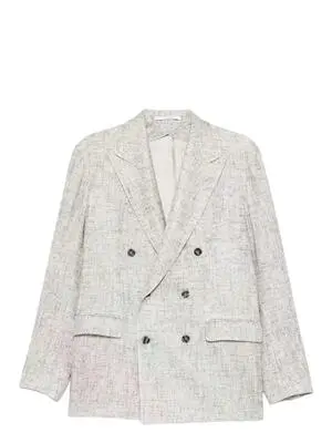 Tagliatore Double-breasted Jacket - Grey