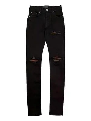 Amiri Mx1 Five-pocket Jeans - Black