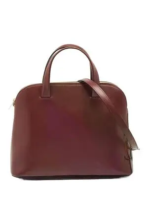 CARTIER Must C Leather Satchel - Brown