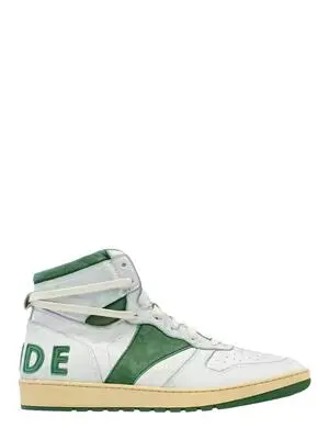 Rhude Rhecess Hi-top Sneakers - White