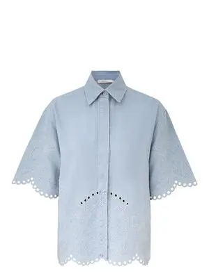 Zimmermann Daylight Denim Shirt - Baby Blue
