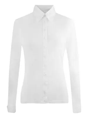 Anne Fontaine Nuage Jersey Shirt - White