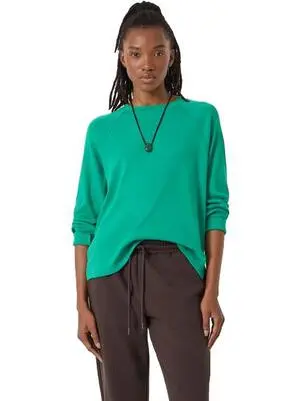 HUSH Matilda Raglan Sweatshirt - Bright Green