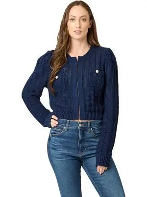 BTB LOS ANGELES Jade Cardigan Navy