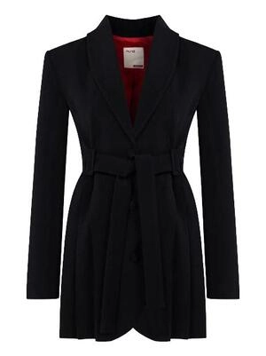 PCFG Wool Blend Jacket Dress - Black