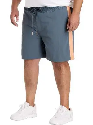 SOCIETY OF ONE BY DXL Big & Tall Athletic Shorts - Dark Slate