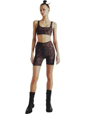 PCFG Your *itch Kangaroo Biker Legging Leopard