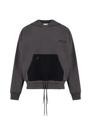 PCFG Cotton Two Cord Hoodie - Dark Gray