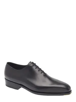 J.M. WESTON Fusain Cycliste Wholecut Oxford - Black Boxcalf