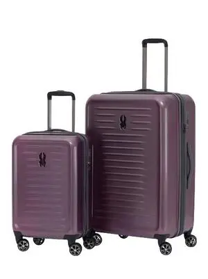 SPYDER Rails 2-piece Luggage Set - Burgundy