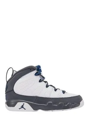 JORDAN 9 Retro - White/french Blue/flint Grey