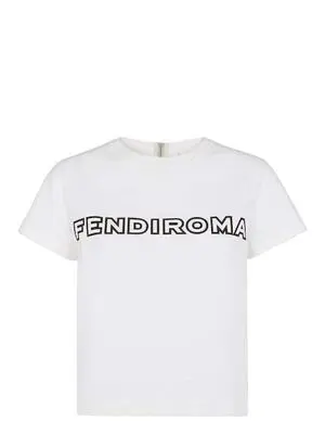 Fendi By Marc Jacobs Jersey T-shirt - White