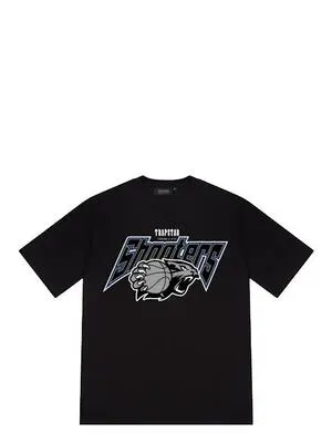 Trapstar Shooters Playoff Tee Shirt - Black