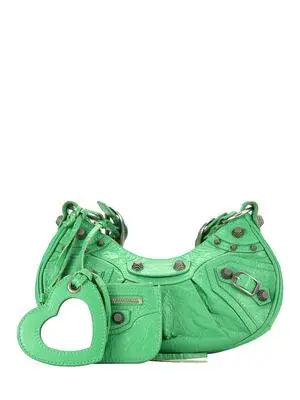 Balenciaga Arena Le Cagole Shoulder Bag - Green
