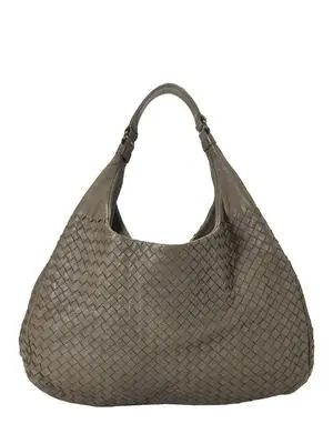 Bottega Veneta Intrecciato Campana Tote - Grey