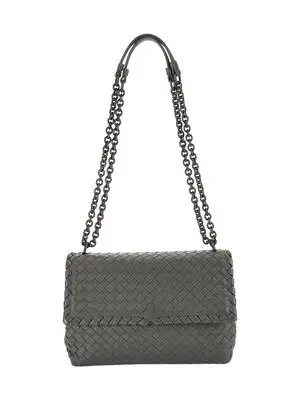 BOTTEGA VENETA Intrecciato Leather Olimpia Shoulder Bag